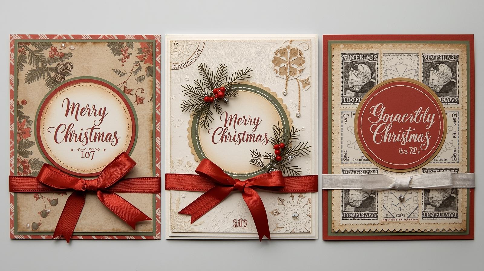 Handmade Christmas Cards - Christmas Craft Tutorial | Holiday Crafting ...